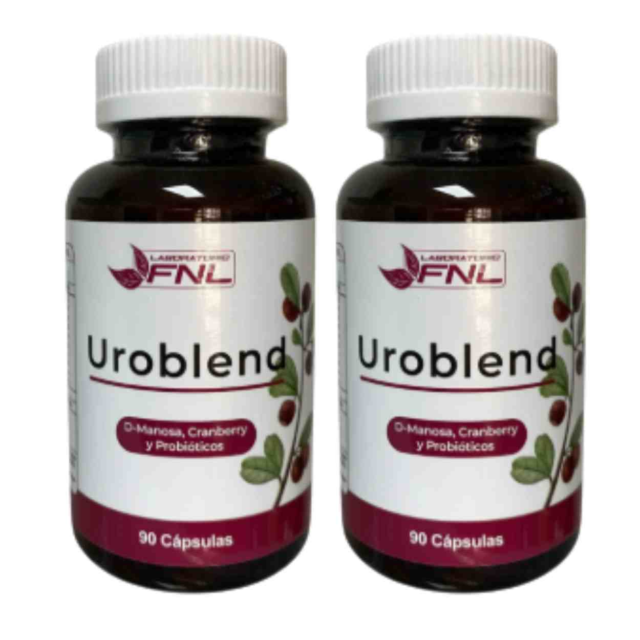 Pack 2 Uroblend /Uriact Plus Control De Infección Urinaria 90 Caps Fnl ...