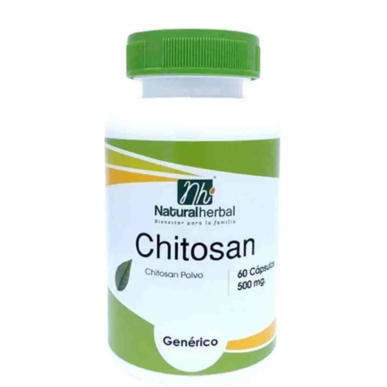 Chitosan 500 Mg, 60 Cap Natural Herbal - Mitahara