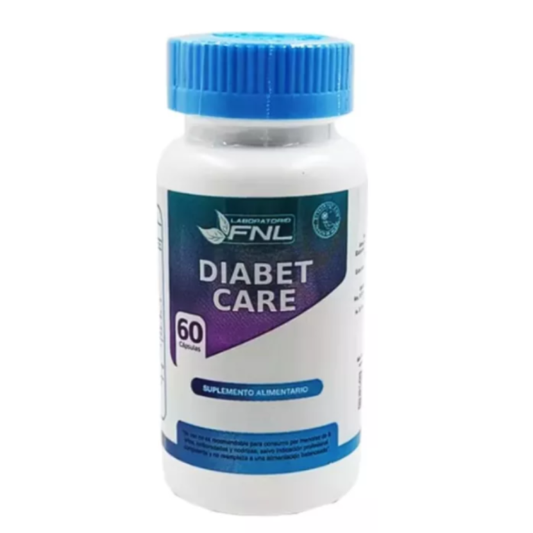 Diabet Care 60 Caps. 530 Mg Ayuda Control Glucosa Diabetes - Mitahara